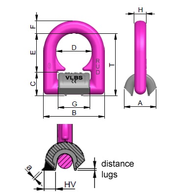 RUD VLBS Load Ring for Welding | RUD Australia