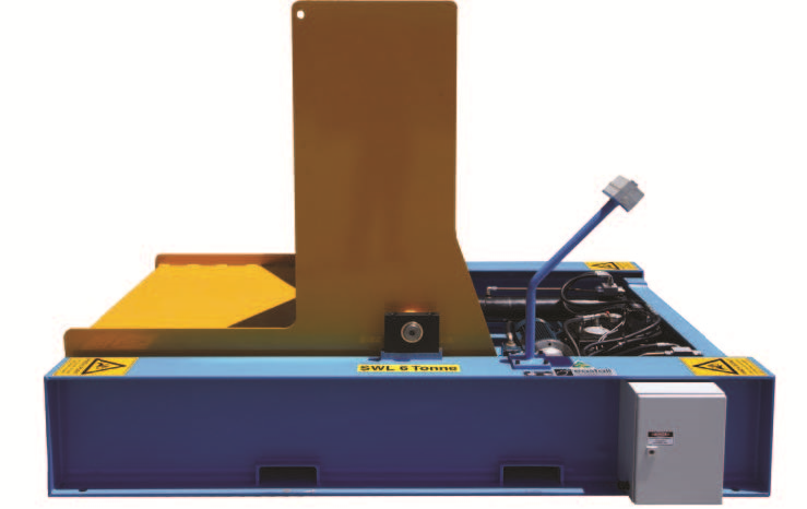 Hydraulic Coil Tilter for Steel Coils - RUD