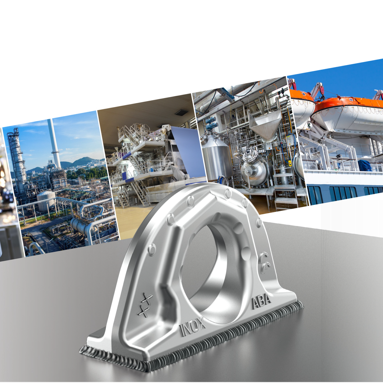 INOX-ABA - Weld-on Steel Lifting Point | RUD Australia